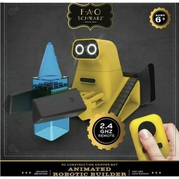 FAO Schwarz | Toys | Fao Schwarz Remote Control Construction Gripper ...